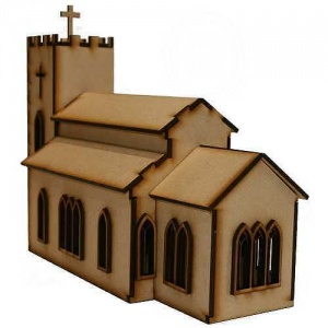Medieval Church - MDF Building Kit